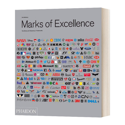 卓越的商标 英文原版 Marks of Excellence The History and Taxonomy Trademarks 第二版 精裝 英文版 进口英语原版书籍