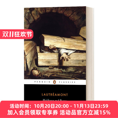 英文原版 Maldoror And Poems 洛特雷阿蒙 马尔多罗之歌及其他诗歌 黑经典 英文版 进口英语原版书籍