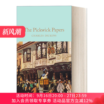 英文原版 The Pickwick Papers 匹克威克外传 狄更斯 精装麦克米伦收藏馆系列 Macmillan Collector's Library 英文版 进口原版书