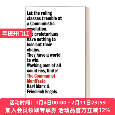 共产党宣言 英文原版 The Communist Manifesto 马克思 恩格斯 企鹅伟大思想系列 英文版 进口英语原版书籍