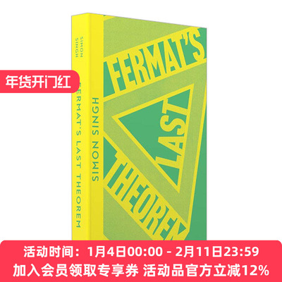 柯林斯现代经典 费马大定理 英文原版 Collins Modern Classics — Fermat’S Last Theorem 西蒙·辛格 英文版 进口英语原版书籍