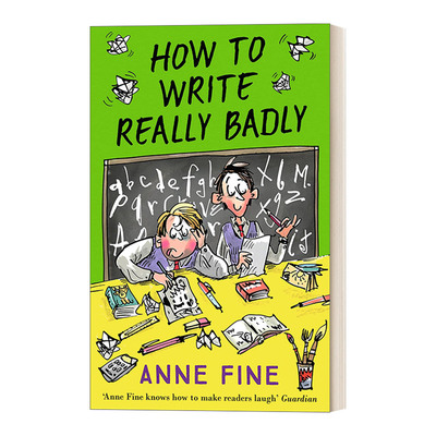 乔的礼物 英文原版 How To Write Really Badly 安妮·范恩 英国儿童文学桂冠作家 英文版 进口英语原版书籍