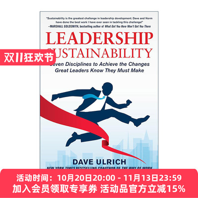 英文原版 Leadership Sustainability 可持续领导力 卓越领导者知行合一的7项法则 精装 戴维·尤里奇 英文版 进口英语原版书籍