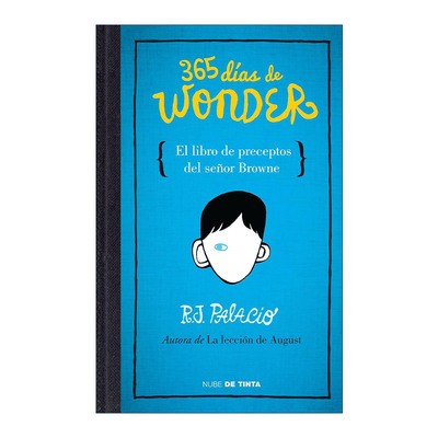 原版书 365 dias de Wonder El libro de preceptos del senor Brown 365 Days of Wonder 365天奇迹 箴言书 西班牙语版进口