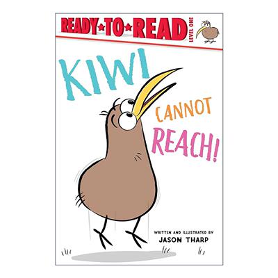 英文原版 Kiwi Cannot Reach 够不着 准备读1级 英文版 进口英语原版书籍