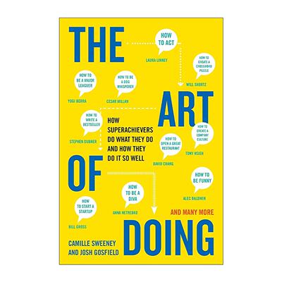 英文原版 The Art of Doing Nothing 行动的艺术 超级成功者脱颖而出的秘诀 Camille Sweeney 英文版 进口英语原版书籍