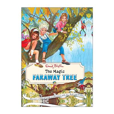 英文原版 The Magic Faraway Tree 伊妮德·布莱顿 远方的魔法树2 精装复古封面全彩插画收藏版 英文版 进口英语原版书籍