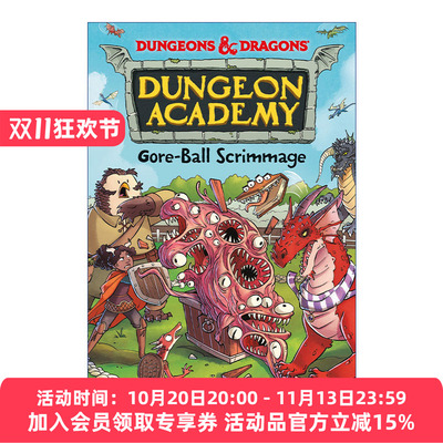龙与地下城  英文原版 Dungeons & Dragons: Early Chapter Books #2 深水怪 彩色章节书 英文版 进口英语原版书籍