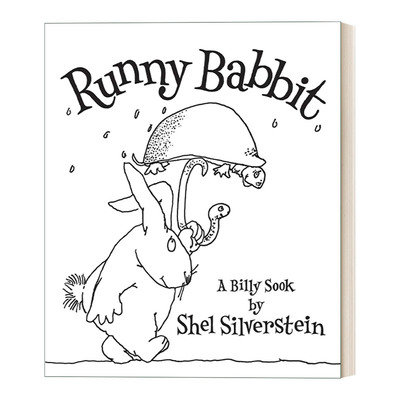 英文原版 Runny Babbit 尼巴子兔 谢尔希尔弗斯坦 精装绘本 英文版 进口英语原版书籍