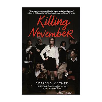 英文原版 Killing November 杀死十一月 青少年推理小说 Adriana Mather 英文版 进口英语原版书籍