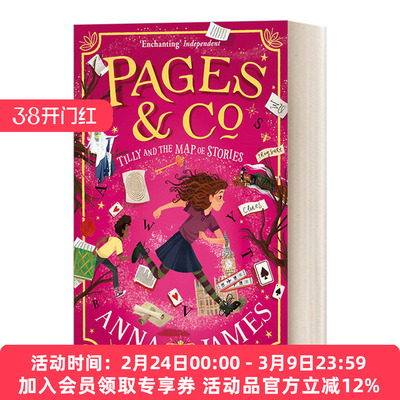 英文原版 Pages & Co. Tilly And The Map Of Stories 穿梭童话集3 英文版 进口英语原版书籍