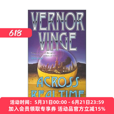 英文原版 Across Realtime 跨越实时系列 科幻小说 天渊作者雨果奖得主弗诺·文奇 Vernor Vinge 英文版 进口英语原版书籍