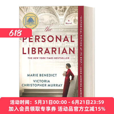英文原版 The Personal Librarian 私人图书馆员 非凡女性故事传记类历史小说 纽约时报畅销书 Marie Benedict 英文版 进口书籍