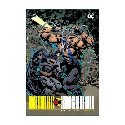 现货 英文原版 Batman Knightfall Omnibus Vol. 1 蝙蝠侠 骑士陨落 精选集 卷一 精装新版 DC漫画 Chuck Dixon英文版进口英语书籍