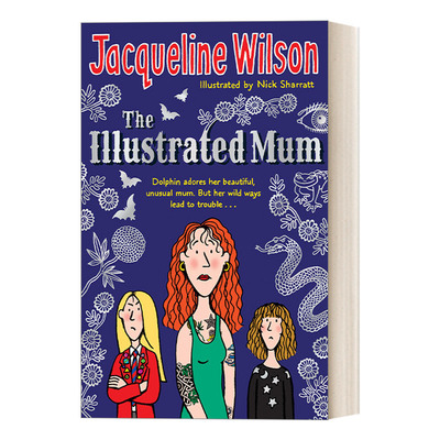 英文原版 The Illustrated Mum 非常妈妈 杰奎琳·威尔逊儿童故事书 英文版 进口英语原版书籍