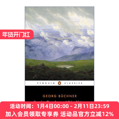 英文原版 Complete Plays Lenz and Other Writings Penguin Classics完整戏剧集 楞次 与其他著作 Georg Buchner格奥尔格·毕希纳