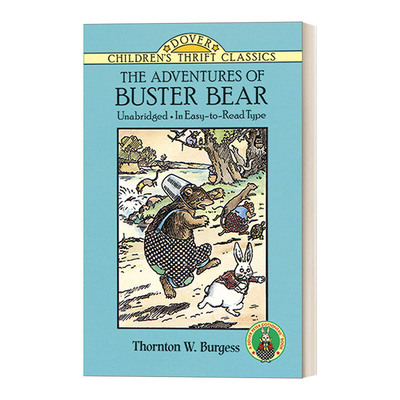 英文原版 The Adventures of Buster Bear 桑顿 伯吉斯动物故事书 巴斯特熊历险记 英文版 进口英语原版书籍
