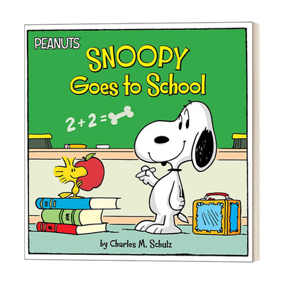 英文原版绘本 Snoopy Goes to School  胡桃夹子史努比上学去了 英文版 进口英语原版书籍