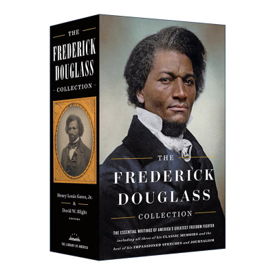 英文原版 The Frederick Douglass Collection LOA 弗雷德里克·道格拉斯回忆录及演讲等作品 两册盒装套装 精装美国文库 英文版
