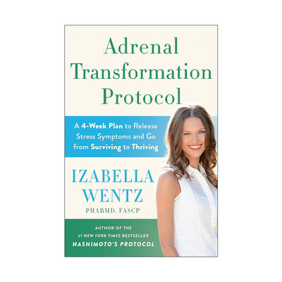 英文原版 Adrenal Transformation Protocol 肾上腺转化方案 为期四周计划 健康饮食 缓解压力指南 精装 英文版 进口英语原版书籍
