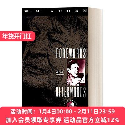 序跋集 英文原版 Forewords and Afterwords W.H.Auden奥登 英文版 进口英语原版书籍
