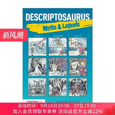 英文原版 Descriptosaurus 描述词典 神话与传说 儿童神话与传说题材的创意写作指导 英文版 进口英语原版书籍