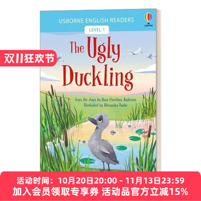 英文原版 English Readers Level 1 The Ugly Duckling 分级阅读1 丑小鸭 英文版 进口英语原版书籍