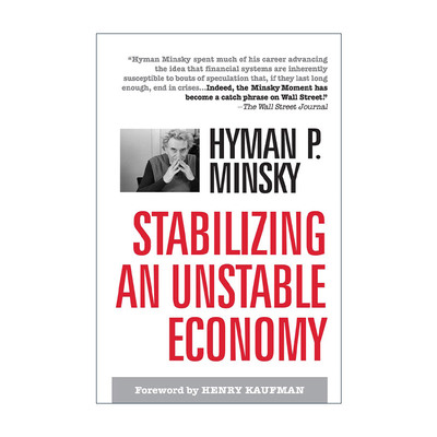 英文原版 Stabilizing an Unstable Economy 稳定不稳定的经济  英文版 进口英语原版书籍