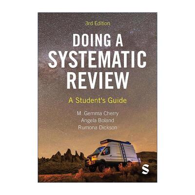 英文原版 Doing a Systematic Review 如何做系统综述 学生指南 英文版 进口英语原版书籍