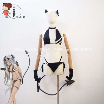 蔚碧蓝档案 泳装 银镜伊织 泳衣套装 水着cos服 cosplay服装定制