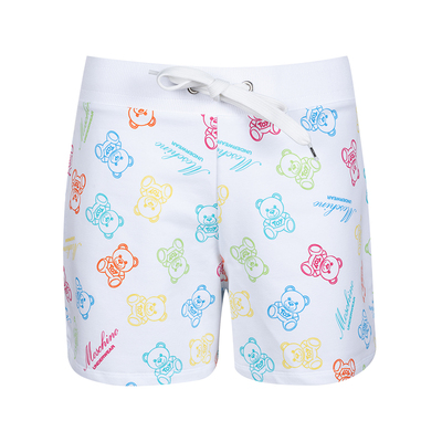 moschino短裤印花女士系带休闲裤