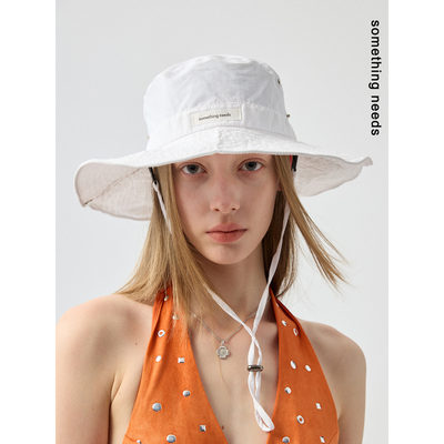 chao轻大檐渔夫帽女25新款