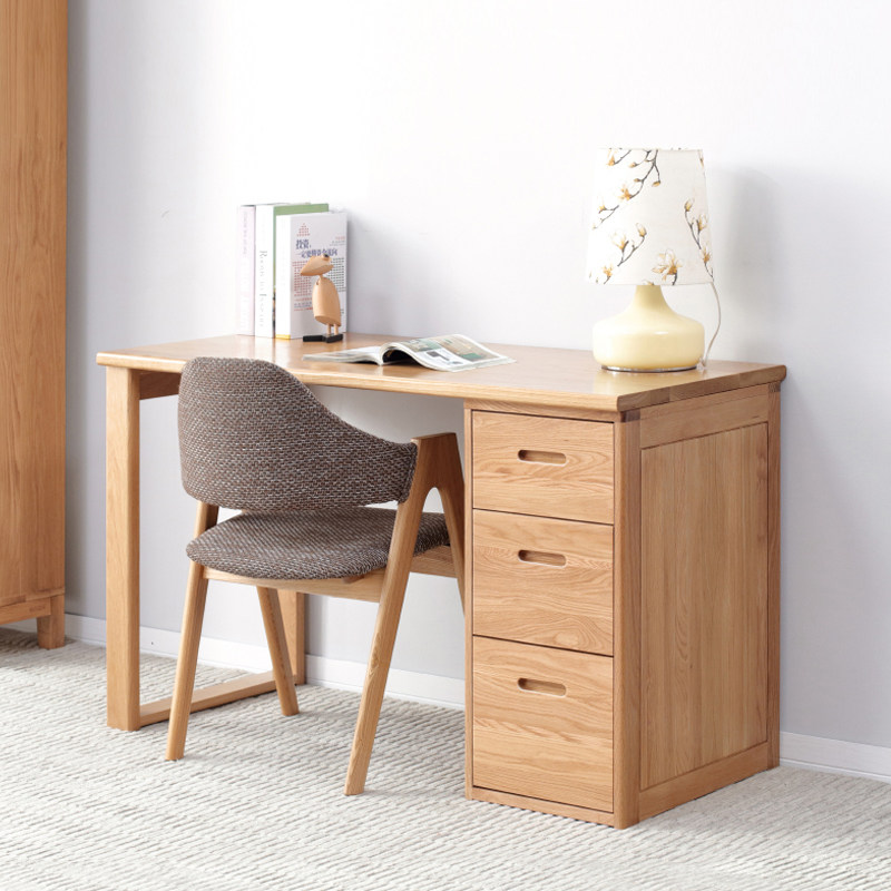 双人实木书桌,双人书桌书柜_大山谷图库