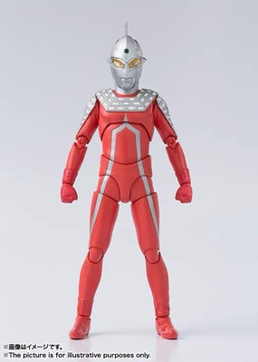 奥特曼模型SHF 赛文奥特曼 七爷 七星侠 可动 手办 模型 儿童玩具