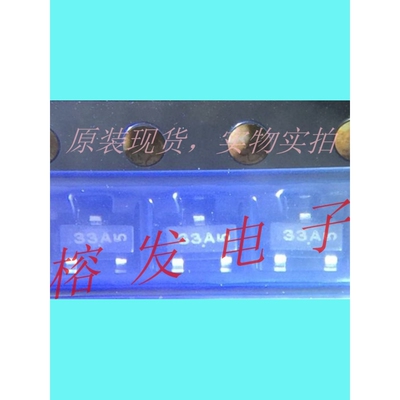 MMBZ33VALT1G/TVS二极管, 单向.瞬态电压抑制/SOT-23丝印:33A