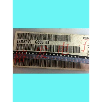 TZMB9V1-GS08/DIODE ZENER 9.1V 500MW/圆柱体蓝色环SOD80