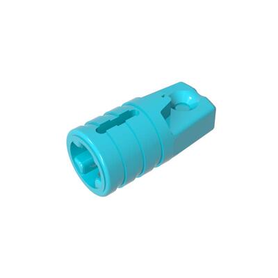 高砖积木零件GDS-1218配件1x2 铰链带十字孔兼容30552MOC拼插散件