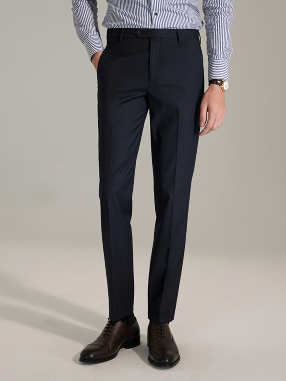 Spring and Summer Pants for Men Drape No-Iron silm Professional Men's ...