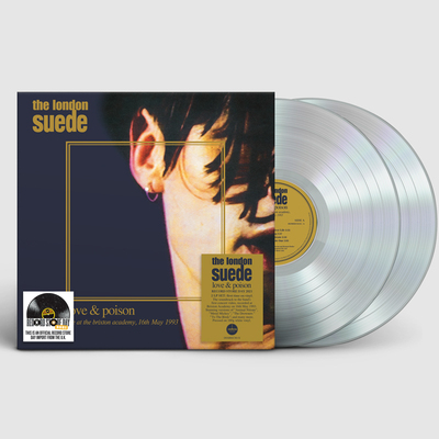 正版 Suede/山羊皮乐队 love&poison LP黑胶唱片12寸唱片(透明胶)