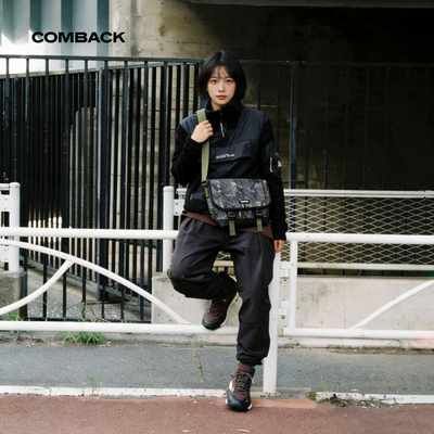 COMBACK户外休闲单肩包