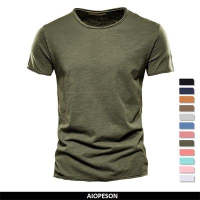Men's T Shirt Short Sleeve Classic Crew Neck T-Shirt Basic