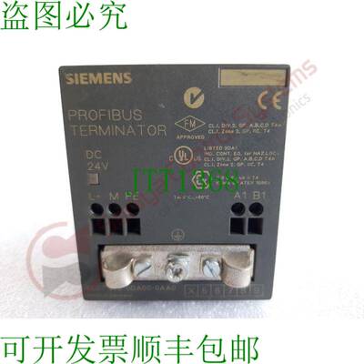 原装供应6ES7 972-0DA00-0AA0 PROFIBUS 终端器