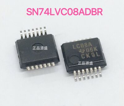 SN74LVC08ADBR 丝印LC08A SSOP-14 反相器 逻辑芯片IC