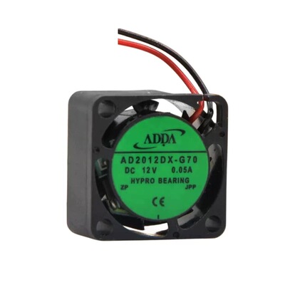 ADDA 12V0.05A 2010 AD2012DX-G70 2CM厘米 微型超薄静音散热风扇