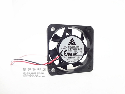 台达4010厘米5v020a大风量双滚珠