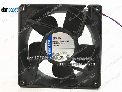 5214NN[FAN AXIAL 127X38MM 24V 6.5W 17238 变频器散热风扇