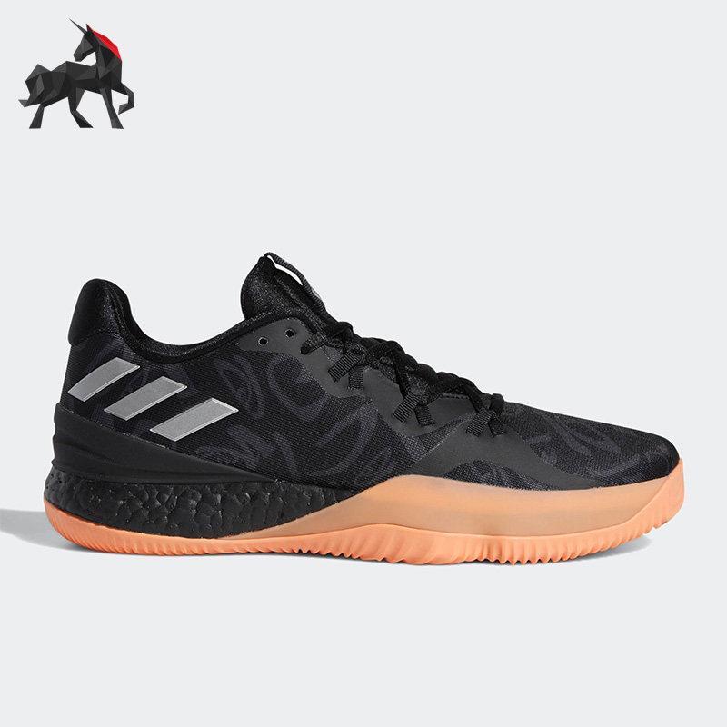 Adidas/阿迪达斯正品男子低帮耐磨缓震运动场上篮球鞋CG7101