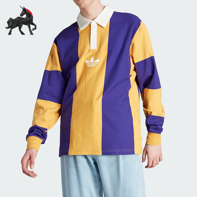 阿迪达斯男女运动长袖T恤