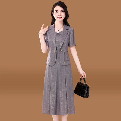 高端品牌减龄穿搭两件套夏女2026
