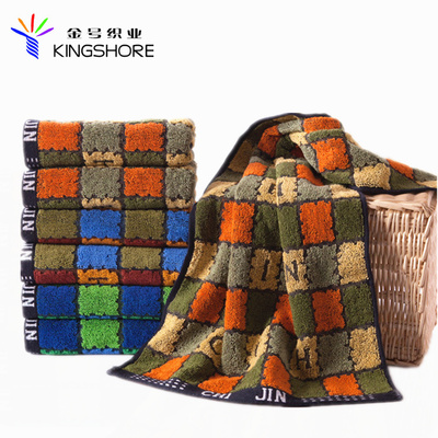 金号情侣田园风柔软吸水洗脸面巾